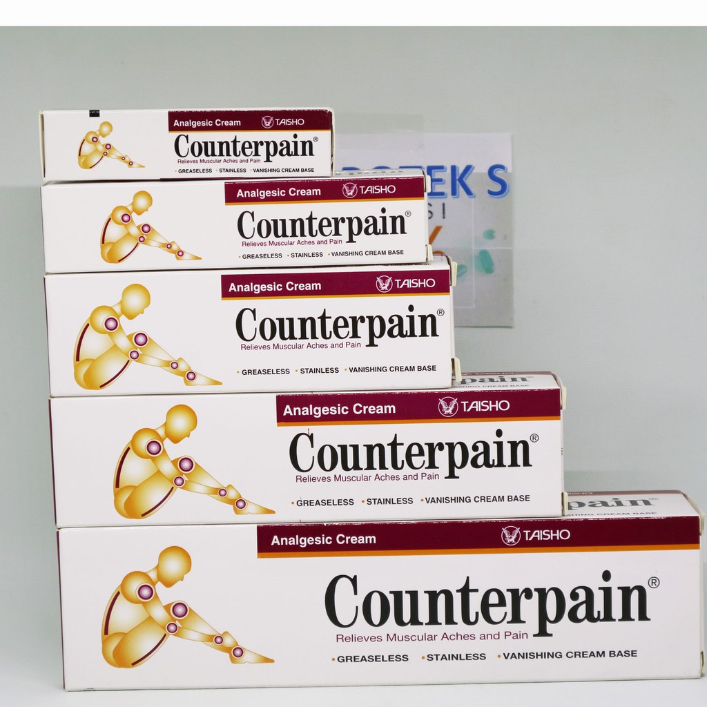 Jual Counterpain 5gr, 15gr, 30gr | Shopee Indonesia