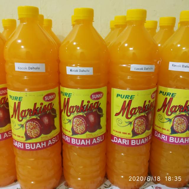 Jual Sirup Markisa Sunny,markisa kualitas sedang Khas kota Makassar ...