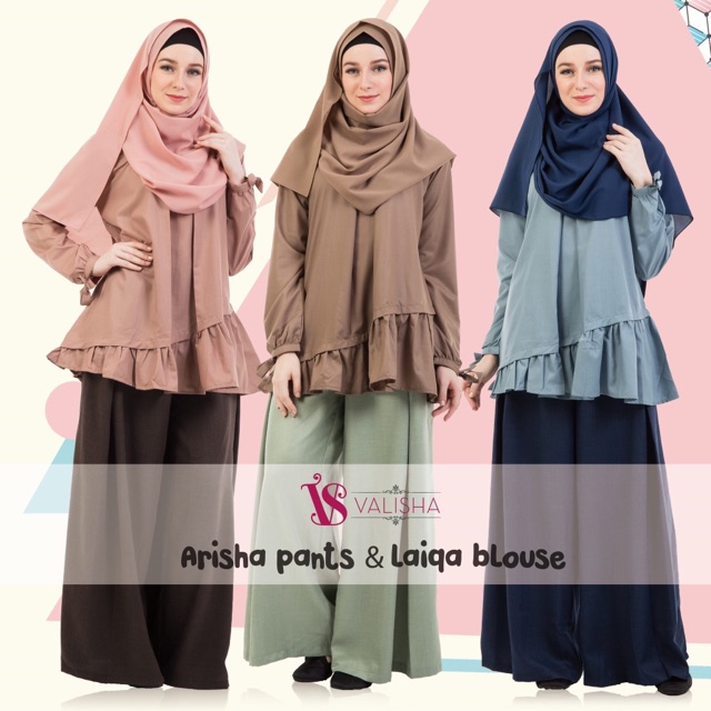 Jual Laiqa Blouse by Valisha | Shopee Indonesia