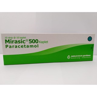 Jual MIRASIC 500 KAPLET / PARACETAMOL 500MG | Shopee Indonesia