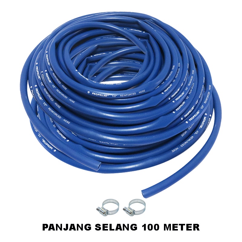 Jual EELIC SEA-P1/2INCH SELANG AIR POLOS 100 METER DIAMETER SELANG 1/2" SELANG AIR MULTIFUNGSI ...