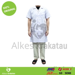 Jual Baju Lab Lengan Pendek / Jas Laboratorium / Baju Praktikum ...