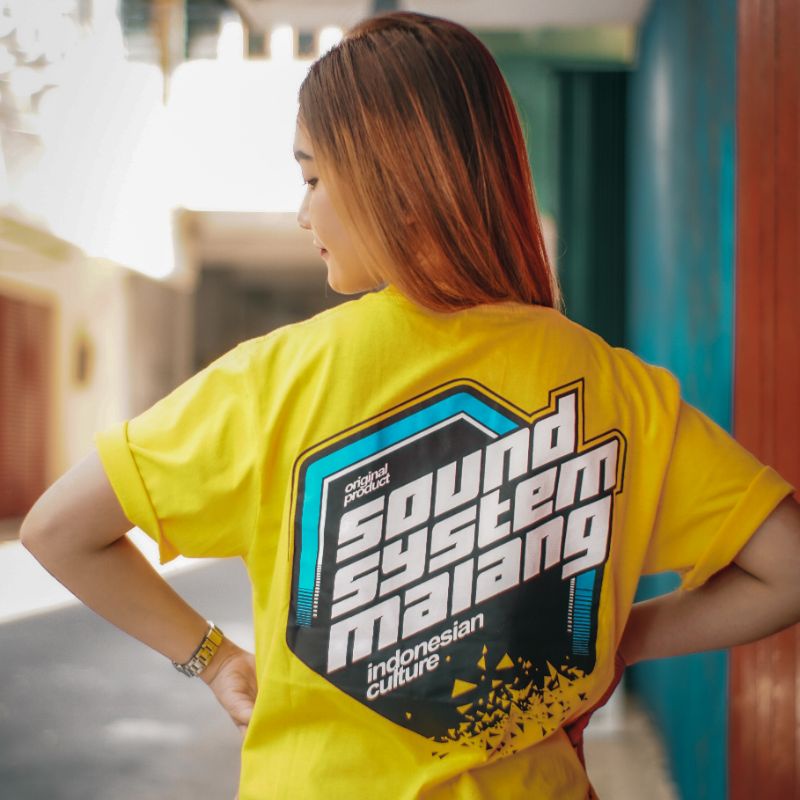 Jual KAOS SOUND SYSTEM MALANG KUNING. | Shopee Indonesia