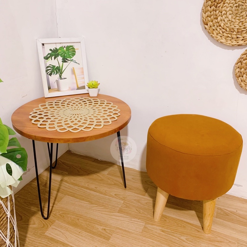 Jual Meja Bulat Besi Kokoh Aesthetic | Shopee Indonesia