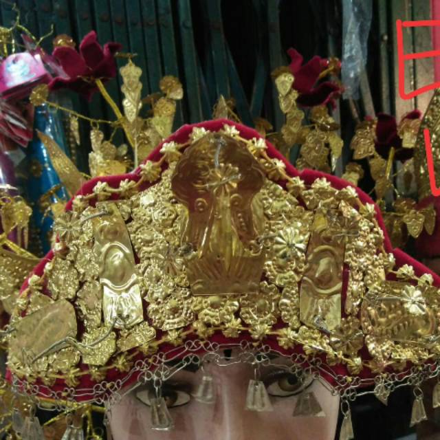 Jual Mahkota Tari Adat Palembang/Paksangko Tari Palembang | Shopee ...