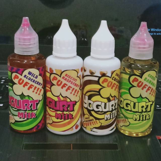 Jual Liquid rokok elektrik/vape YOGURT 50ml | Shopee Indonesia