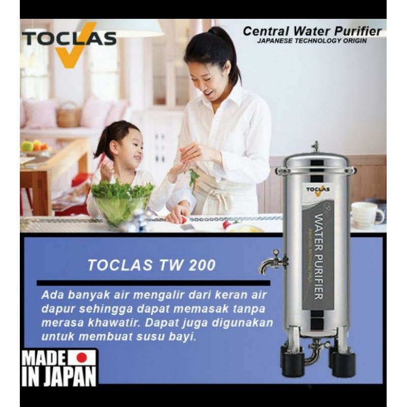 Jual Toclas Water Purifier TW 200 Pemurni Air Jepang | Shopee Indonesia