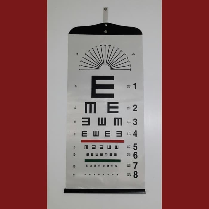 Jual SNELLEN E CHART TUMBLING E CHART | Shopee Indonesia
