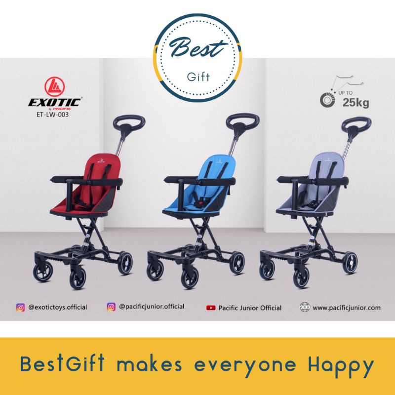 Jual MAGIC STROLLER ET-LW-003 EXOTIC (tempat duduk besar) | Shopee ...