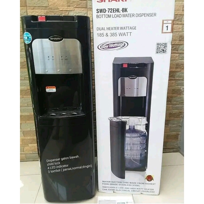 Jual DISPENSER SHARP TIPE SWD-72EHL-BK-B | Shopee Indonesia