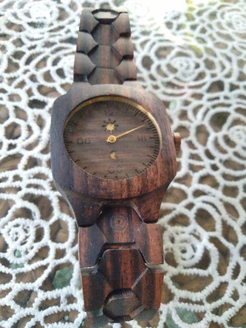 Matoa Tomia M Jam Tangan Kayu Pria/Wanita/Unisex - Ebony | Shopee Indonesia