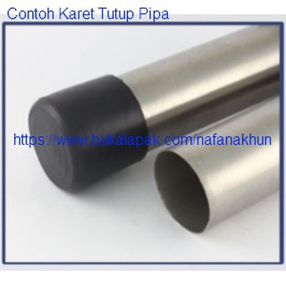 Jual Karet Tutup Ujung Pipa Bulat Slop Rubber End Caps | Shopee Indonesia