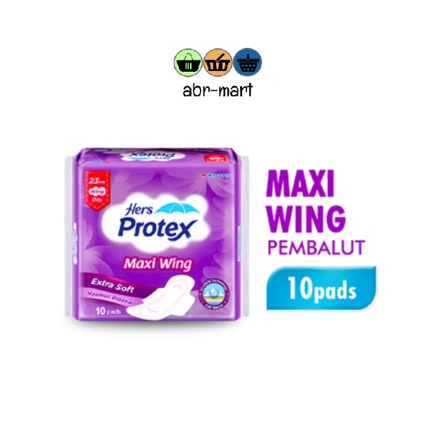 Jual HERS Protex Maxi WING isi 10 * | Shopee Indonesia