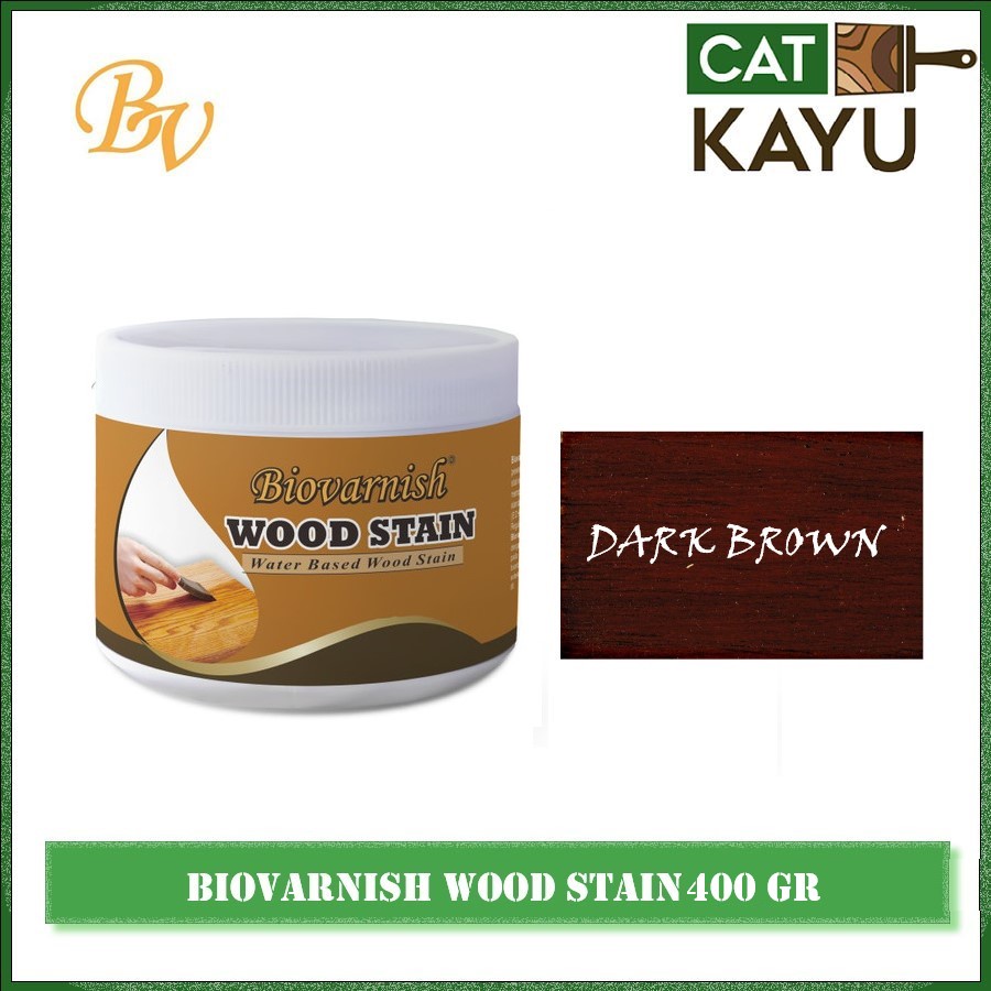 Jual Vernis Warna Sonokeling Water based Plitur Biovarnish Wood Stain ...