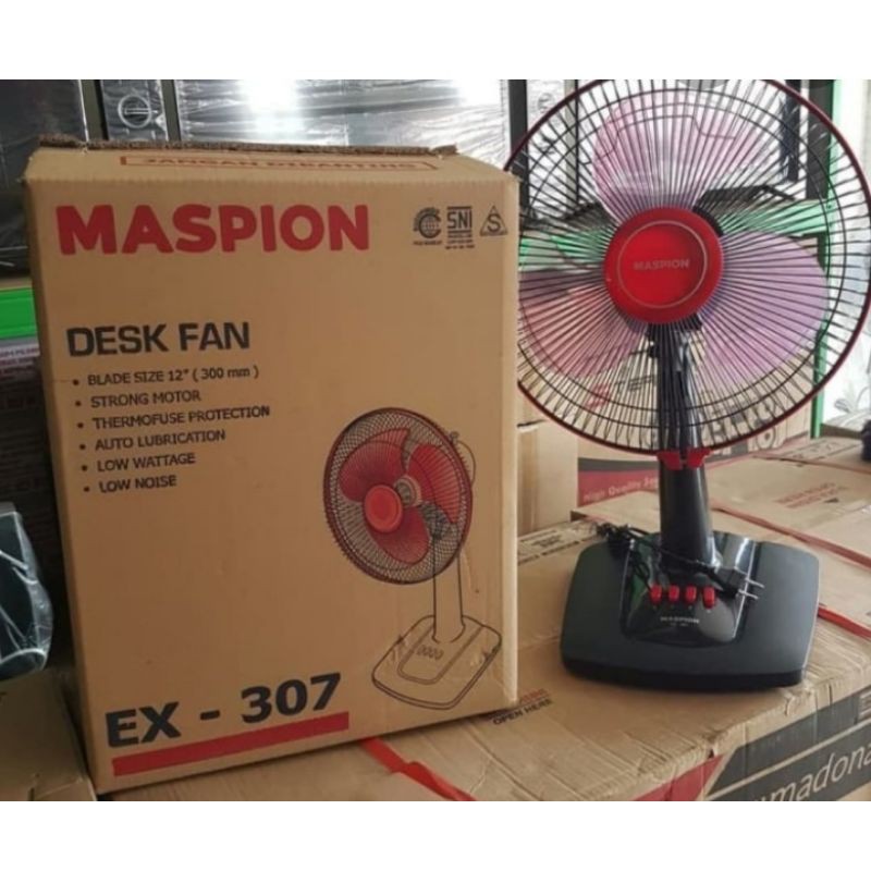 Jual kipas angin meja/ maspion desk fan ex 307 12 in | Shopee Indonesia