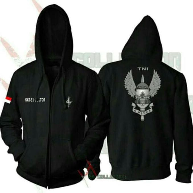 Jual Jaket Gultor Kopassus Tni Indonesia Jacket Hoodie Sweater Distro ...