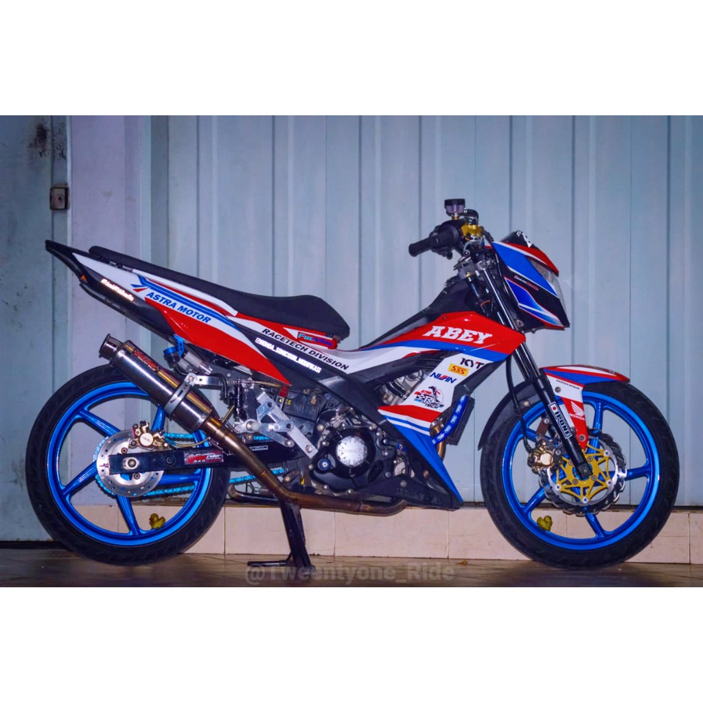 Jual DECAL CUSTOM SUKA SUKA HONDA SONIC 150R / STICKER VARIASI | Shopee ...