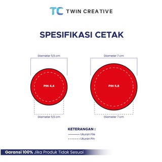 Jual Cetak Pin Peniti Bulat Custom Gambar - Pin Peniti | Shopee Indonesia