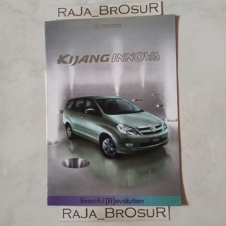 Jual Poster brosur katalog booklet Toyota Kijang Innova 2004 | Shopee ...