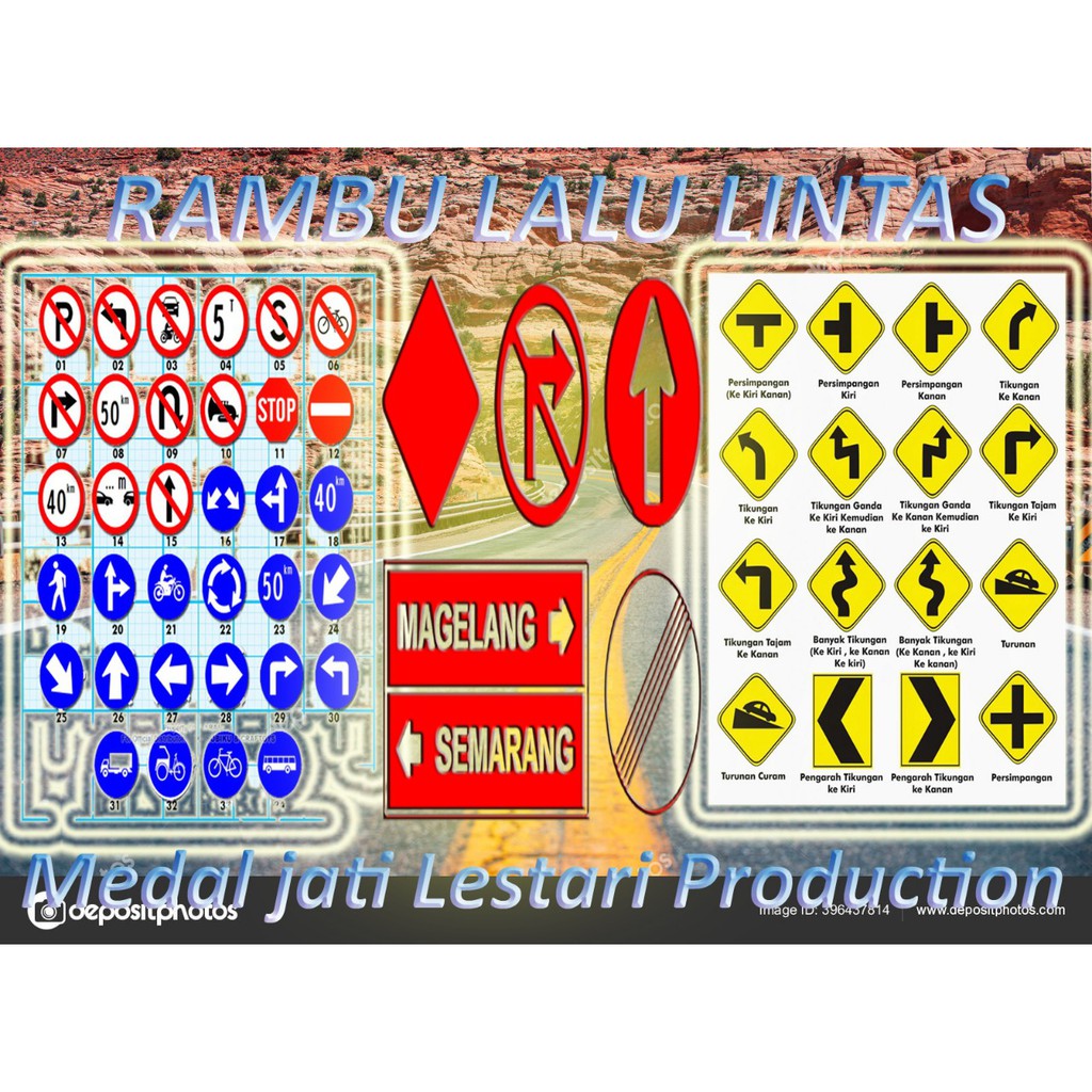 Jual Rambu Lalu Lintas Belok kanan / belok ke kiri | Shopee Indonesia