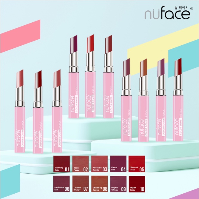 Jual Nuface Nu Matte Color Bomb Lipstick | Shopee Indonesia