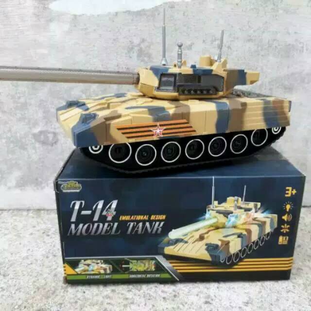Jual MAINAN ANAK T 14 MODEL TANK/TANK JALAN DAN LAMPU | Shopee Indonesia