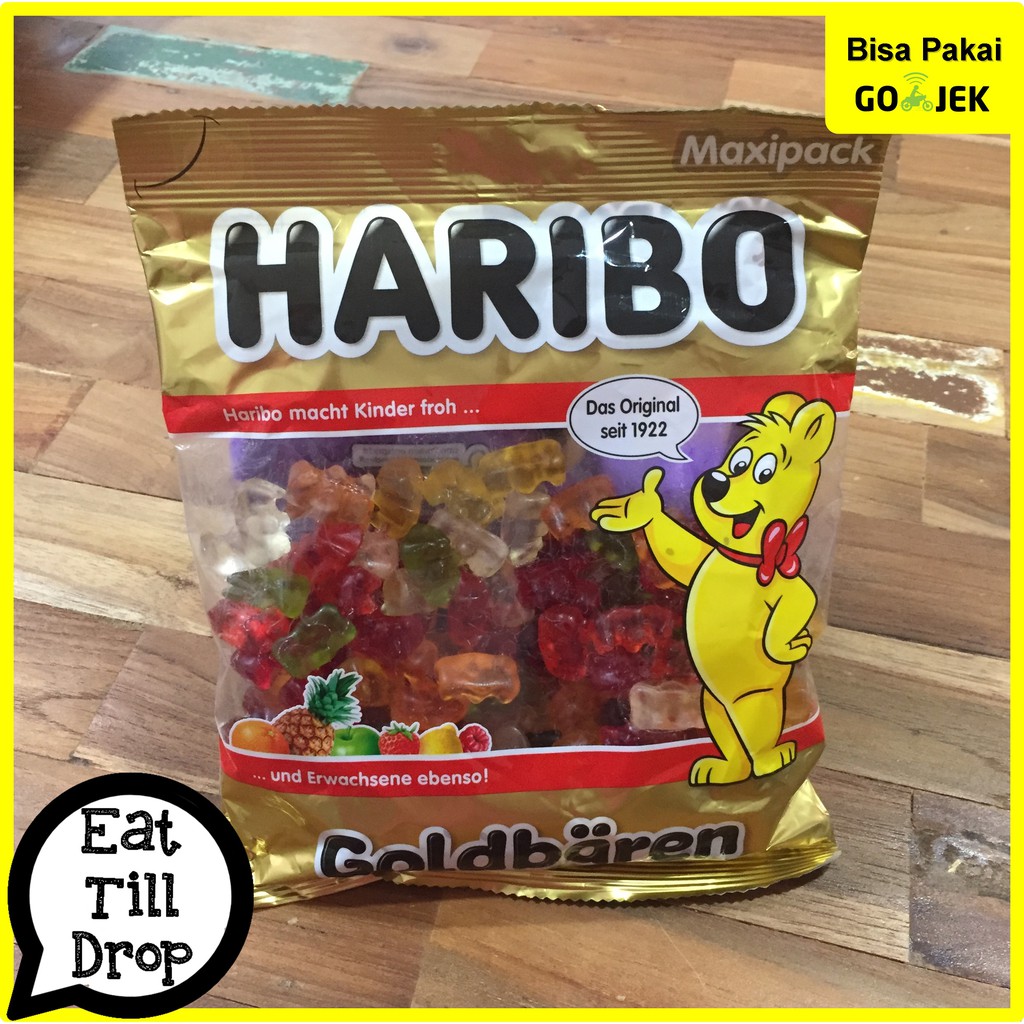 Jual Permen Jelly Haribo Original Gummy Candy Import Indonesia|Shopee ...