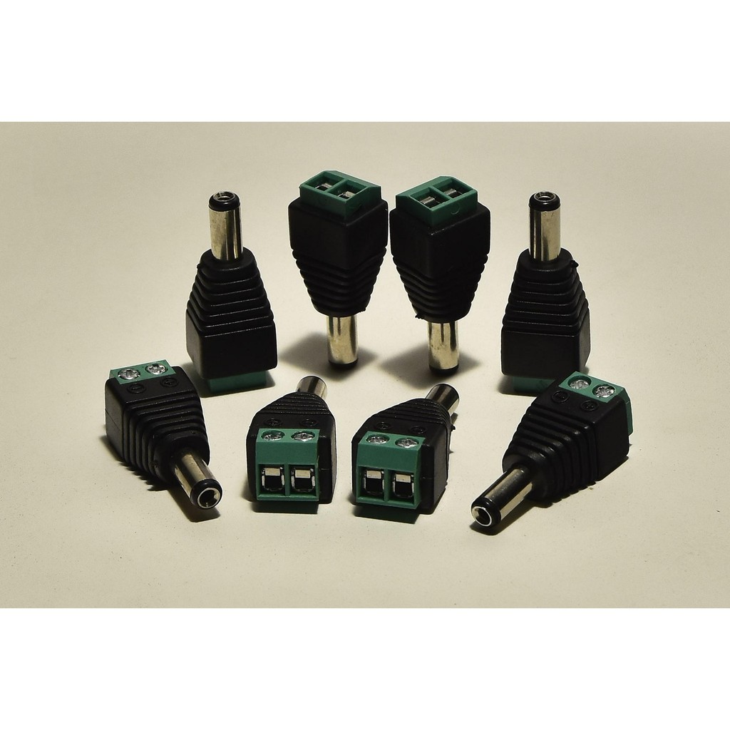 Jual Jack DC Konektor Kamera CCTV Cowok DC Power Male | Shopee Indonesia