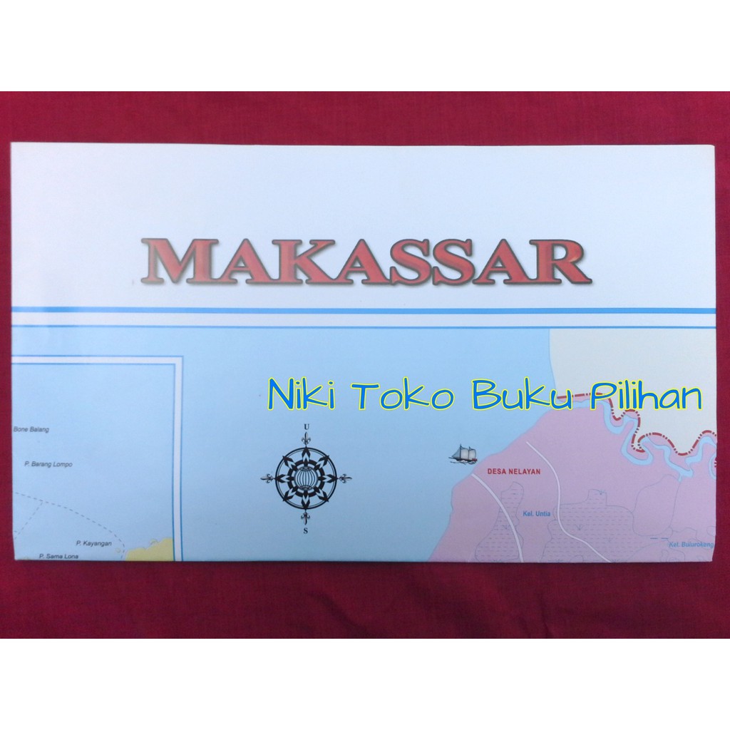 Jual Peta Kota Makassar Lipat | Shopee Indonesia