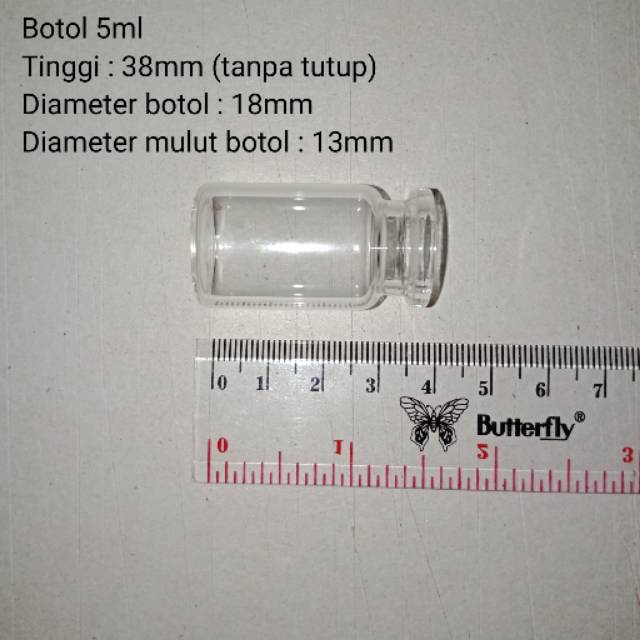 Jual Botol mini 5ml (isi 4-5 botol) | Shopee Indonesia