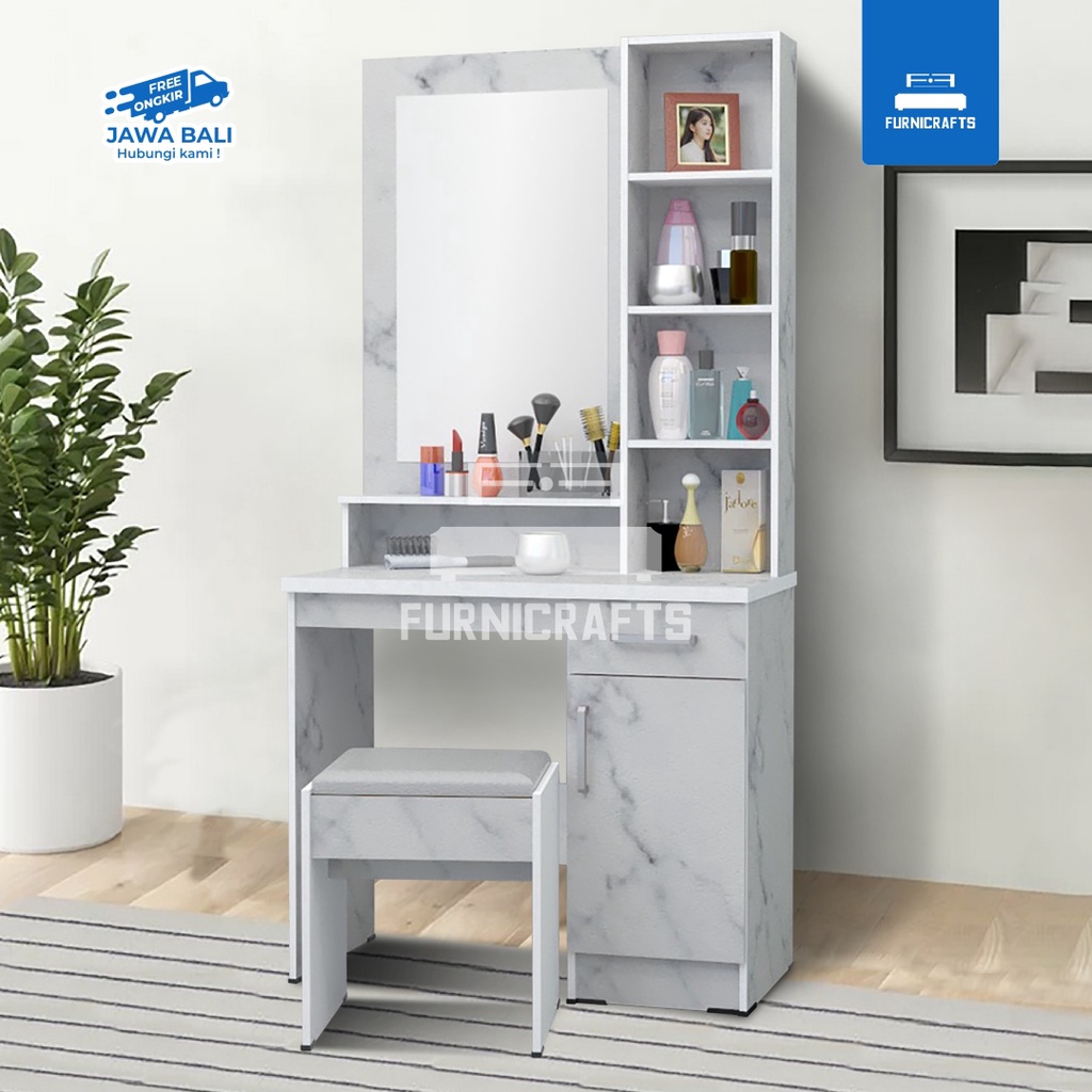 Jual MEJA RIAS 80 KACA MURAH/ MEJA RIAS ATLANTIC | Shopee Indonesia