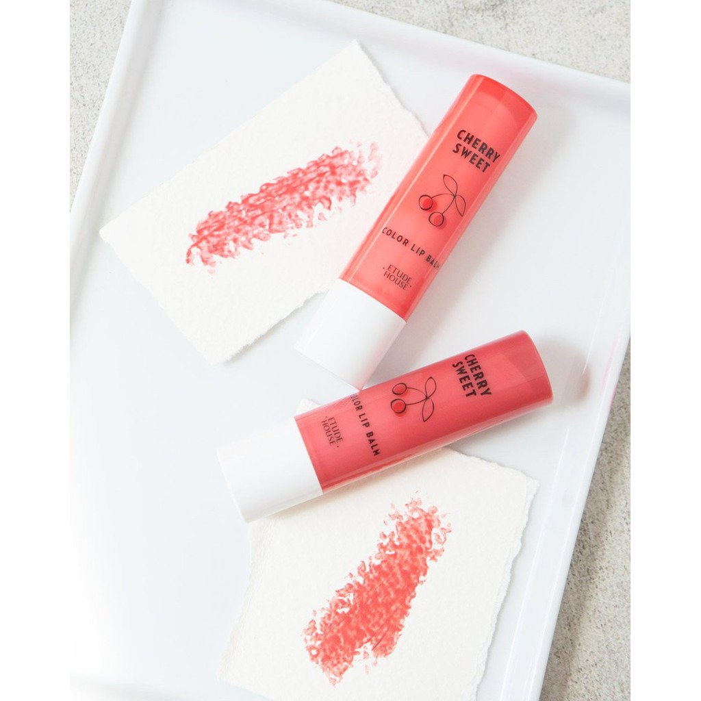 Jual ETUDE HOUSE Cherry Sweet Color Lip Balm | Shopee Indonesia