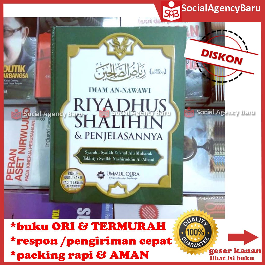 Riyadhus Shalihin & Penjelasannya - Imam An-Nawawi | Shopee Indonesia Riyadhus Shalihin & Penjelasannya - Imam An-Nawawi | Shopee Indonesia
