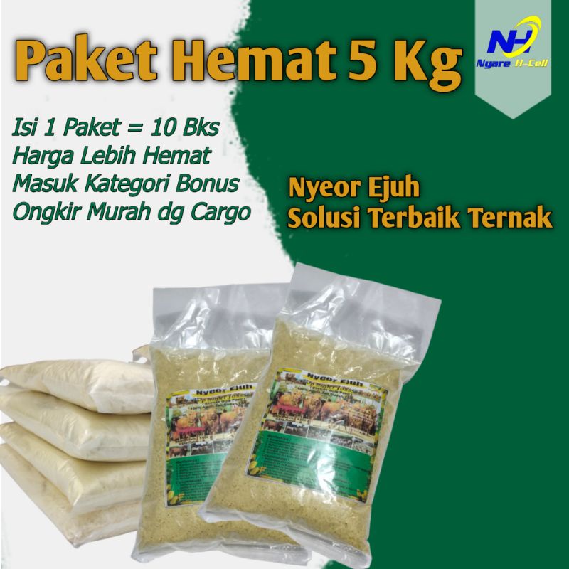 Jual PAKET 5 KG JAMU SAPI NYEOR EJUH EXTRA GULA PENGGEMUK SAPI JAMU ...