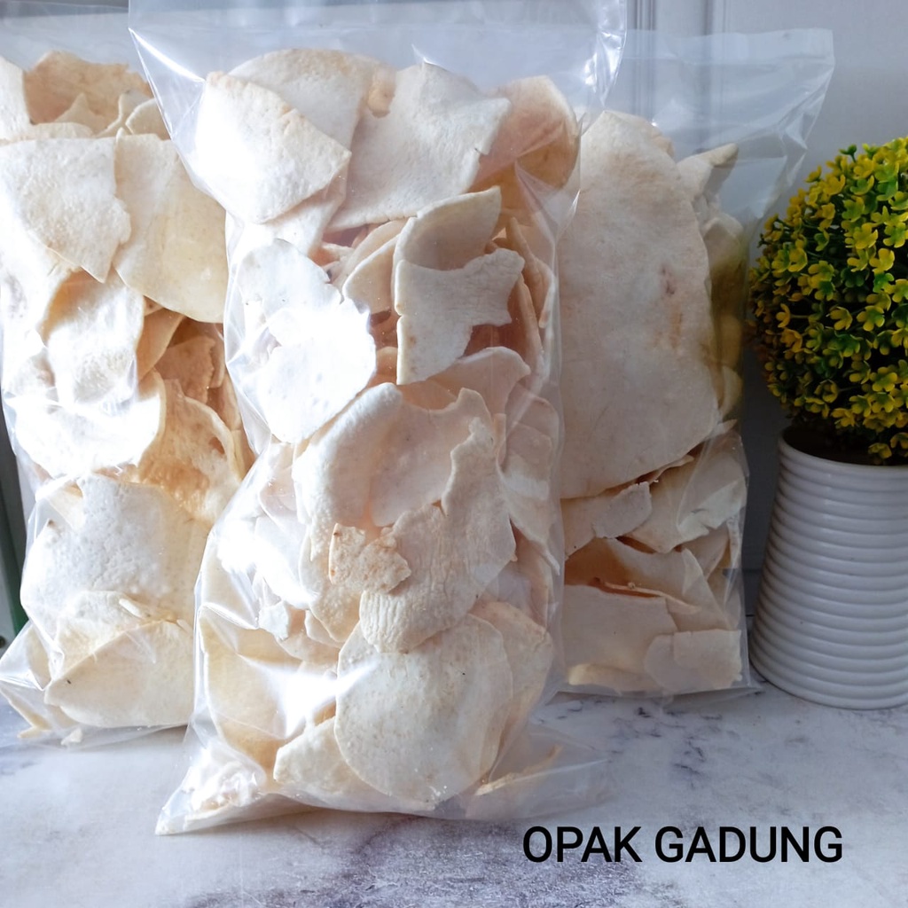 Jual OPAK GADUNG 200 GRAM - Keripik Gadung/Kripik Gadung/Opak Gadung ...