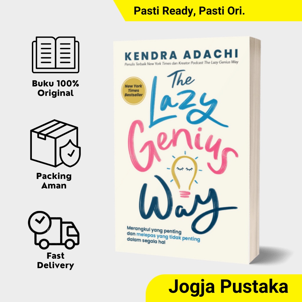 Jual Buku The Lazy Genius Way - Kendra Adachi | Shopee Indonesia