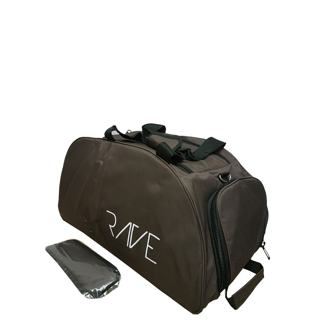 Jual Rave Travel Original BROWN / Rave Gym Bag BROWN / Rave Traveling ...