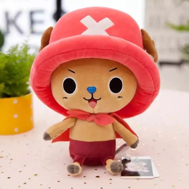 Jual BONEKA CHOPPER ONE PIECE TOPI MERAH | Shopee Indonesia