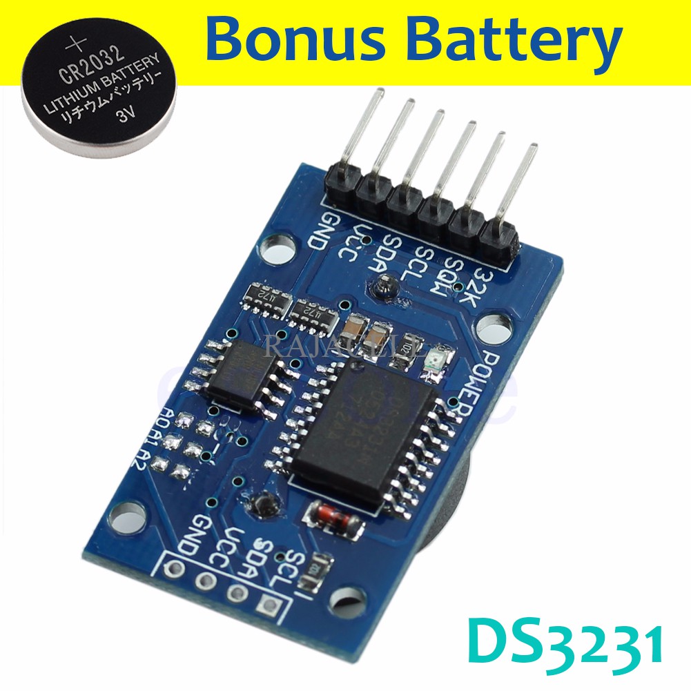 DS3231 i2C RTC Module for Arduino REAL TIME CLOCK IIC Module | Shopee ...