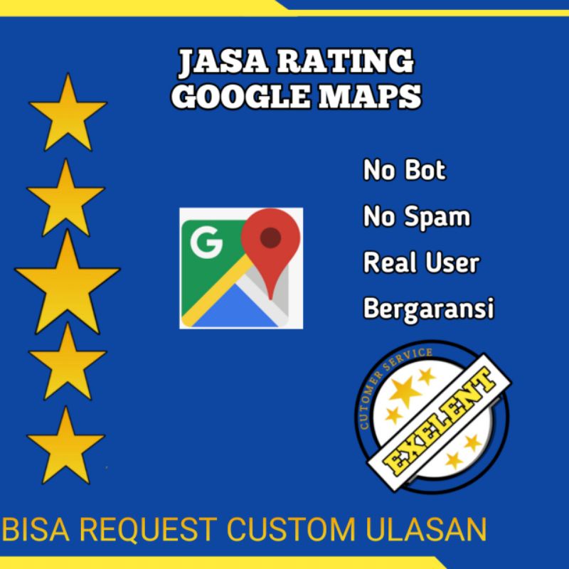 Jual Jasa Ulasan Review Rating Google Maps Shopee Indonesia