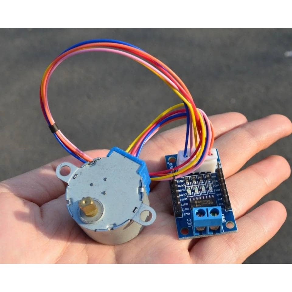 Jual Motor Stopper 5V 28BYJ 48 Driver ULN2003 SMD Top Quality Steper ...