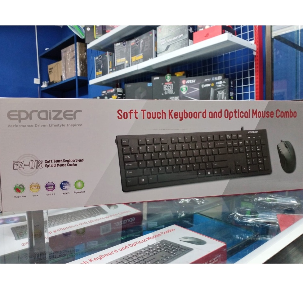 Jual EPRAIZER EZ - 019 keyboard & mouse | Shopee Indonesia