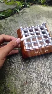 Jual Asbak Rokok Aluminium Kayu - Asbak Kayu - Asbak Bali - Asbak ...