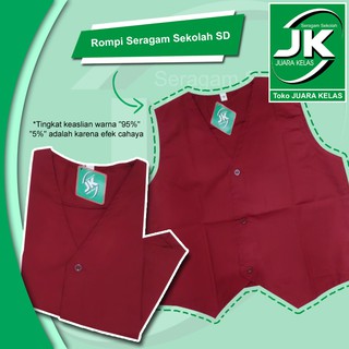 Jual [Toko Juara Kelas] Rompi Seragam Sekolah SD - Rompi Sekolah ...