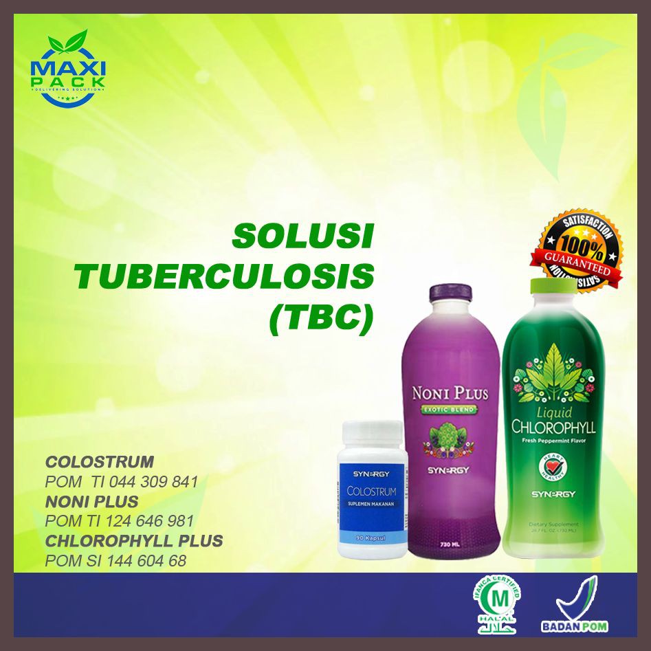 Jual Maxi Pack Paket Obat TBC/Tb/Tubercolosis Paru Paru Aman dan HALAL ...
