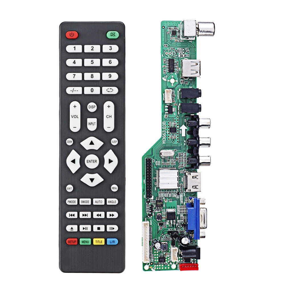 Jual MESIN TV DIGITAL DVB T2 Universal LCD LED TV Main Board TV Digital ...