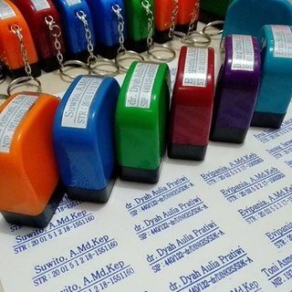 Jual STEMPEL NAMA BIDAN, STEMPEL 30X10MM STEMPEL FLASH DOKTER, APOTEKER, JABATAN, NO HP. CUSTOM ...