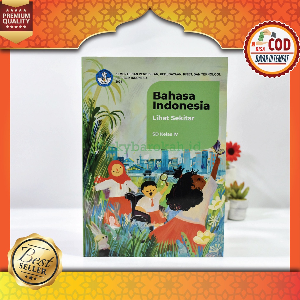 Jual Buku Pelajaran Siswa SD Kelas 4 IV Mapel Bahasa Indonesia : Lihat Sekitar ! Kurikulum ...