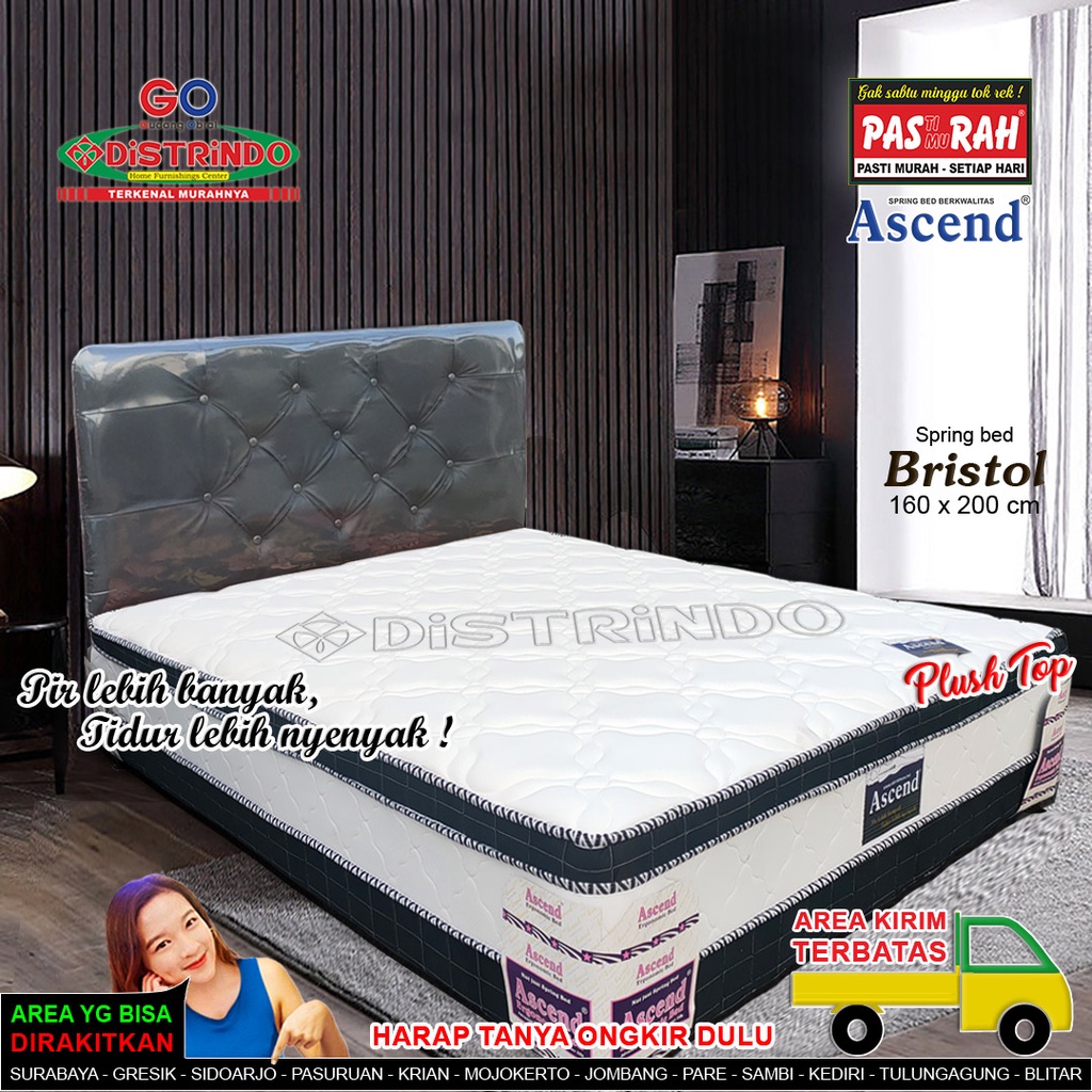 Jual Springbed / Kasur Komplit Divan Sandaran Fullset Kualitas Super ...