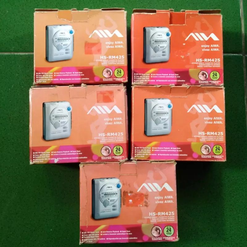 Jual Walkman Aiwa HS-RM425 n pemutar kaset pita kaset player cassette tape | Shopee Indonesia